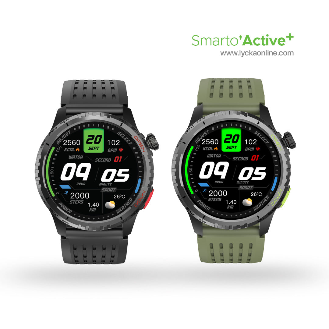 Lycka Smarto Active Plus AMOLED High Definition LCD Display (Full Touc ...